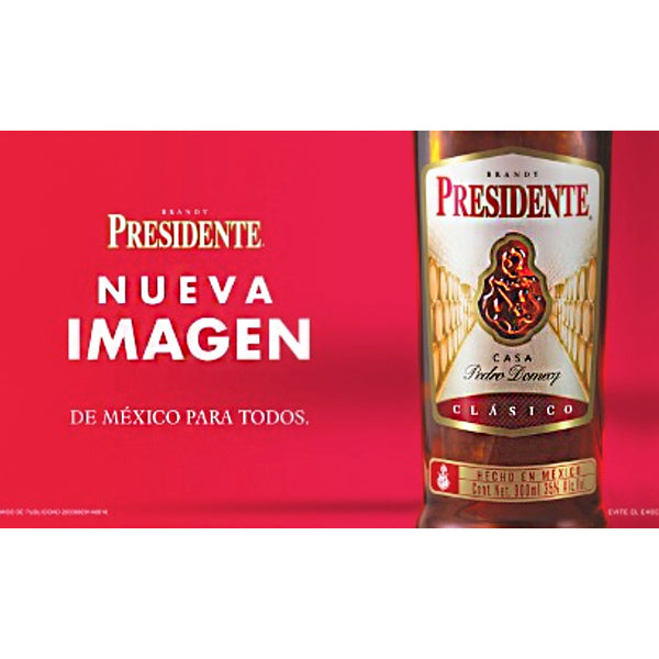 BRANDY PRESIDENTE CLASICO 700 ML - CentralDePrecios