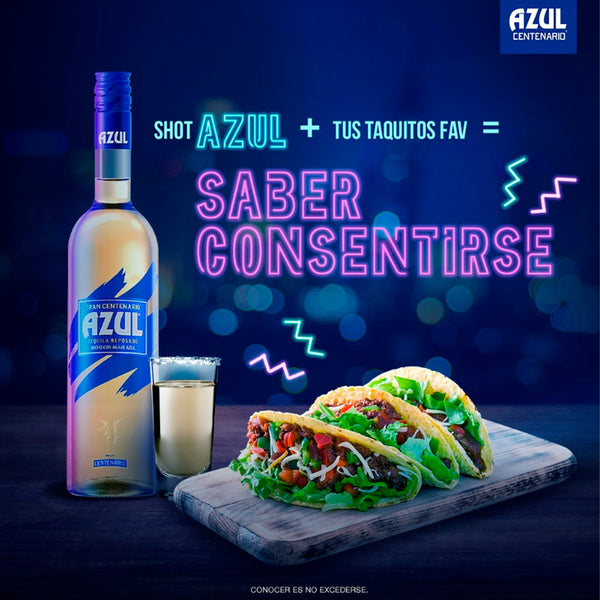 TEQUILA GRAN CENTENARIO AZUL REPOSADO 950 ML (12 PIEZAS) - CentralDePrecios