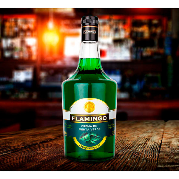 CREMA DE MENTA VERDE FLAMINGO 1000 ml - CentralDePrecios