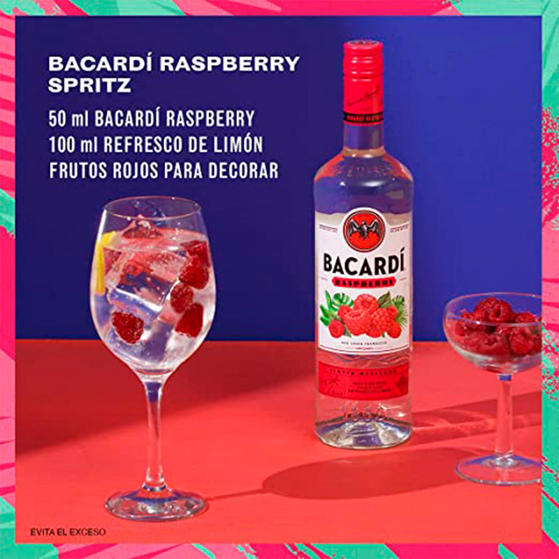 RON BACARDI RASPBERRY 750 ml - CentralDePrecios